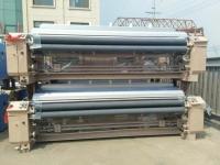 China Double Nozzles Plain Cam Dobby Shedding Weaving Air Jet Loom High Efficiency for sale