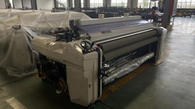 China Denim Beam Air Jet Loom 170-360cm Weaving Machine 3.5kw Circular Knitting Warp Fabric for sale