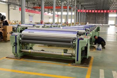China Cam Shedding High Speed Water Jet Loom 360cm Double Nozzle Power Loom Machine for sale