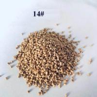 China 12#/14#/16#/46# High efficiency ecological dry polishing grinder Dry walnut shell Magnetic materials polishing abrasive for sale
