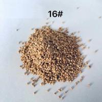 China 12#/14#/16#/46# High efficiency ecological dry polishing grinder Dry walnut shell Magnetic materials polishing abrasive for sale