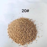 China 12#/14#/16#/46# High efficiency ecological dry polishing grinder Dry walnut shell Magnetic materials polishing abrasive for sale