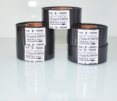 China 30mm25mm 35mm FC1 SCF900 LC1 hot stamping coding Food and  Factory Packaging Batch Number Date Color ribbon for sale