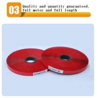 China 7mm 9mm 10mm White black blue Red Wire Cable Tube Pipe printing meter tape ribbon for sale