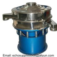 China High Frequency Round Single Deck Food Malt Flour Soybean Milk Separator Filter Vibrating Sieve Machine for sale