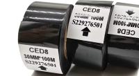 China 25mm 30mm Coding Foil Date Coder Batch Coding Machine Hot Stamping Ribbon for sale