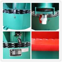 China 450L-600L spiral vibratory polishing machine vibrating polisher for sale