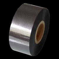 China Hot stamping foil type date coding ribbon paper abs printing black white hot stamping foil for sale