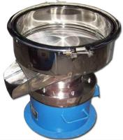 China High Frequency Round Single Deck Food Malt Flour Soybean Milk Separator Filter Vibrating Sieve Machine for sale