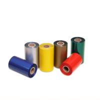 China High quality near edge wax resin ink outside 55mm 600m thermal transfer ribbon for TTO printers Markem, Videojet for sale