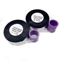 China 33mm width or 55mm width Wax barcode ribbon thermal transfer ribbon for Markem 8018 printer for sale
