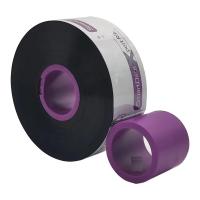 China Custom black 55mmx 600m High Speed TTO thermal transfer ribbon for Markem videojet linx printer for sale