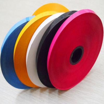 China Colored 8mm*1000m Good Quality High Adhesive Hot Stamping Foil Ribbon For Cable&Pipe Marking Tape Date Coder for sale