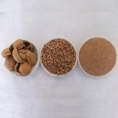 China 18# Factory price Deflashing cleaning engine Walnut Shell Polishing Tumbling Media for sale