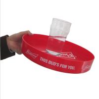 China Promotion 32*5cm Plastic  Anti-slip Bar Serving  Tray for sale