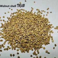 China Walnut Shell Polishing Media Resin-Based Abrasive Grit for Jewelry Tumbling & Fine Grinding Bright Gloss Surface Finishing for sale