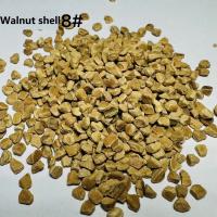 China 8/12/16mseh Crushed Walnut Shell Grinding 24 Grit Walnut Shells for sale