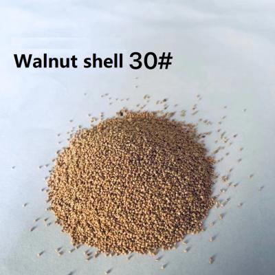 China Walnut Shell Granule 30# for Cleaning Intake Valves for sale