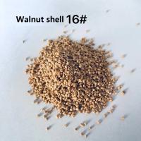 China 8#20#40#60#80#200# crushed walnut shells  Grits Sandblasting Abrasive Media for Blast Cleaning and Polishing Purposes for sale