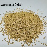 China 36# Fine Grit Natural Walnut Shell Media  Tumbling, Blasting Abrasive for sale