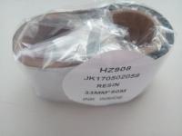 China custom 33/ 55 mm width low price black tto ribbon wax resin near edge ribbon for bopp film print for sale