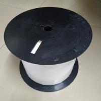 China White color 10MM X 12,000M White marking tape for indent marking machine (HDPE jacket- Optical fiber cable) for sale