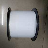 China Black or white  color 10MM X 12,000M White marking tape for HDPE jacket pipes for sale