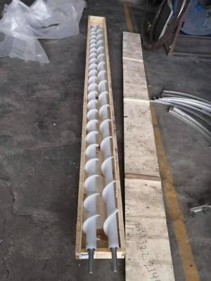 China Customized  Standard/  Vertical  / Inclined / leveling Plastic PP screw conveyors for sale