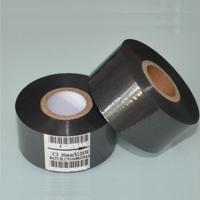 China 30MM*100m black hot coding ribbon foil digital hot foil ribbon date coding foil for sale