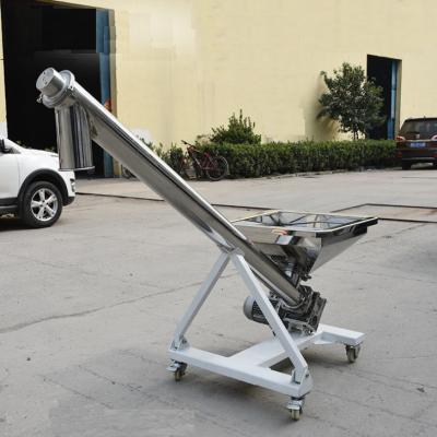 China 304  Stainless steel Small grain augers Screw conveyer for powder sand cereal for sale