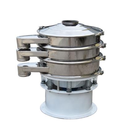 China 1-6 High Frequency Industrial Round Multi Deck Rotary Sand Granulated Sugar Ultrasonic Vibrating Screen for sale