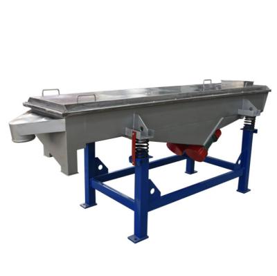 China 1-5 layers High Frequency carbon steel linear vibrating screen for river sand grading machine for sale