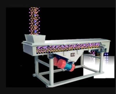 China 1-5 layers High Frequency new type Linear vibrating screen separator for seed grading for sale