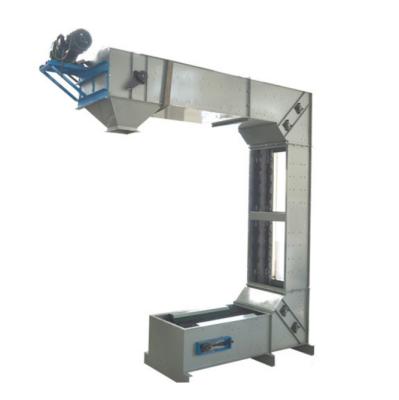 China C / Z type New Alum Granular Maize 5m Vertical Bucket Elevator Machine For Wheat Flour for sale