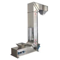 China Bulk Material Conveying Equipment System 10L Stainless Steel Bucket Elevator Machine for sale