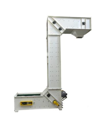 China Chain Plastic Powder Nuts Food Grade Wheat Transporter Z Type Bucket Elevator for sale