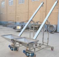 China Stainless steel automatic screw conveyor packing machine grain auger feeder for sale