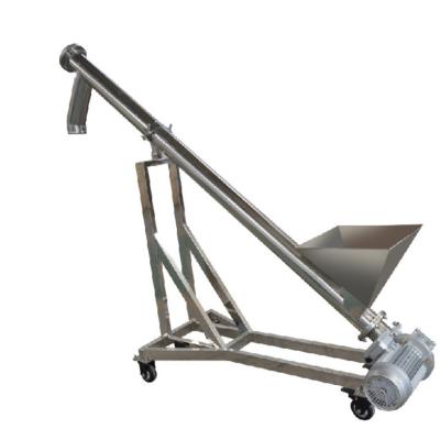 China Flexible shaftless screw auger conveyor for powder granule for sale
