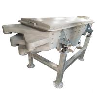 China Good Quality  1-5  Layer  High strong poultry feed pellet linear vibrator screen sifter for sale
