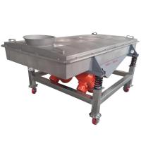 China Good Quality  1-5  layers Linear China grain separator machine linear vibrating screen for sieving various grains for sale