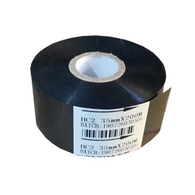 China HC3 Black 30mm Width 100m Hot Stamping Foil Hot Stamp Ribbon Printer for sale