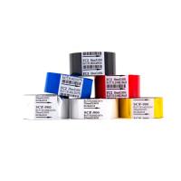 China 30MM*100m black hot coding ribbon foil digital hot foil ribbon date coding foil for sale