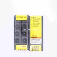 China RCKT1204MO‑PM 4220 Grade Tungsten Carbide Round Milling Insert Compatible with Sandviks Coromant For CNC Steel Milling Machining for sale