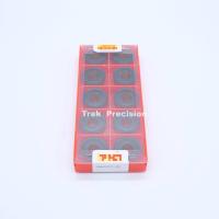 China RCMX250700 4325 Grade Tungsten Carbide Indexable Round Turning Insert Compatible with Sandviks Coromant For CNC Heavy‑Duty Steel Machining for sale