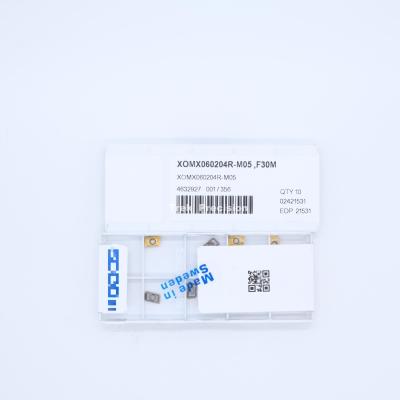 China Seco XOMX060204R-M05 F30M Indexable Carbide Inserts High Wear Resistance for sale