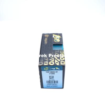 China CT3000 Carbide Cutting Insert Taegutec TCMT 090204 Carbide Turning Inserts for sale