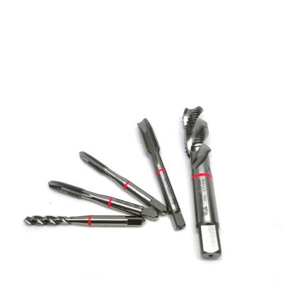 China YG-1 Metric Thread Cutting Tap M4 M5 M6 High Speed Steel Taps Cobalt Titanium Coated for sale