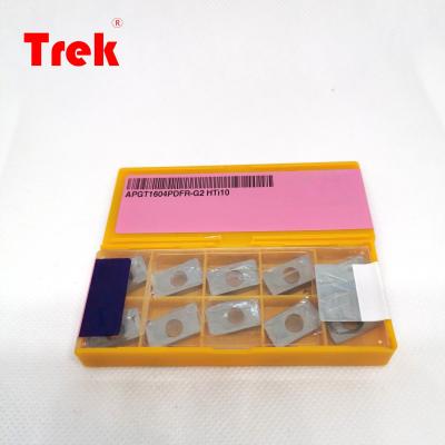 China Mitsubishi APGT1604PDFR-G2 HTi10 Aluminum Milling Insert 16mm Right Shoulder Face Mill Tip Carbide inserts Carbide cutting tools CNC tools for sale