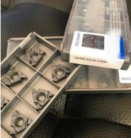 China ISCAR 16ERM AG60 IC908 PVD Coated Carbide Threading Insert with 60° Partial Profile for 0.5-3.0mm Pitch CNC Lathe for sale