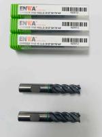 China ENWA D10mm 4 Flute Solid Carbide End Mill High Precision CNC Milling Cutter for Steel for sale